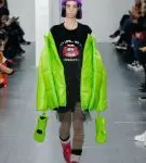 Neonová salátová bunda