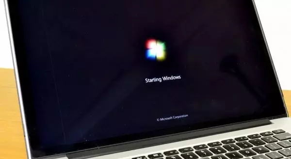 Uppsetning Windows 7 á MacBook