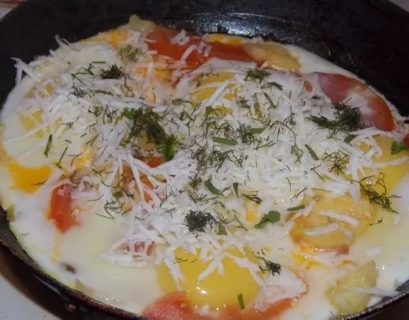 Αυγό σε ένα τηγάνι