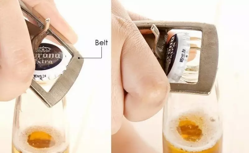 Πώς να ανοίξετε ένα μπουκάλι μπύρας χωρίς ανοιχτήρι 2887_5