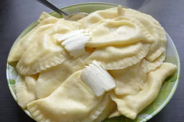Dumplings med ost