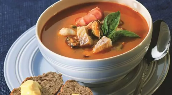 Recipes nan klasik Soup franse Buuabes + Photo ak Videyo