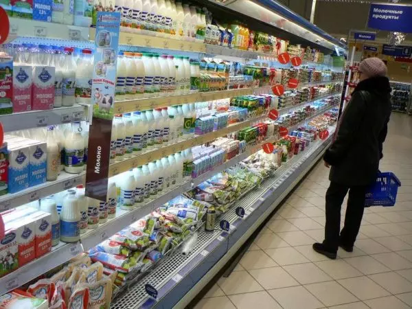 Mælk tæller i supermarkedet