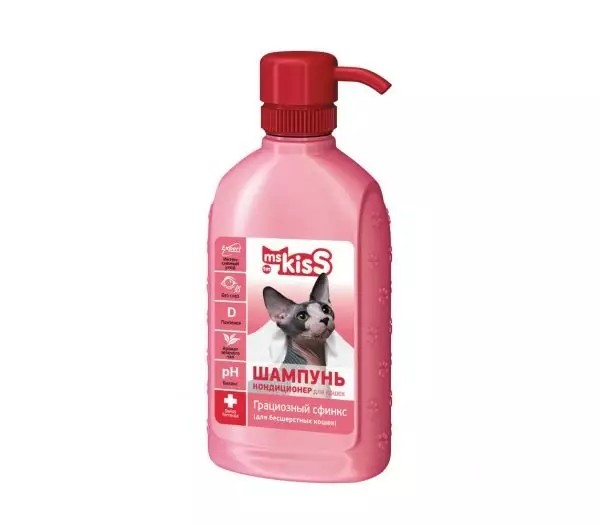 Šampon za otekanje mačk