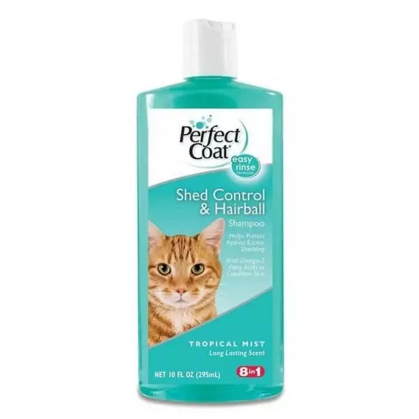 8in1 Perfect Coat Shed Control & Hairball Shampoo
