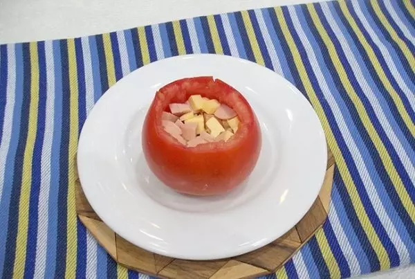 الطماطم مع ملء