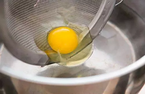 Eier in water