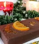 Chocolate Orange Tourron.