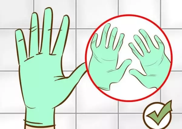 Protezione delle mani con i guanti
