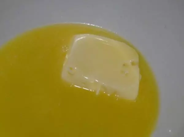 Creamy butter.