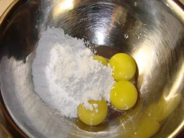 Æggeblomme-pulver
