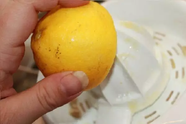 Citrono sur la sukerilo