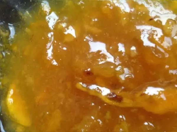 Mandarins û Persimmon Jam