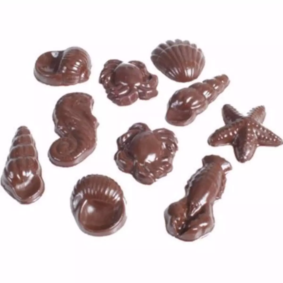 Figuras de chocolate