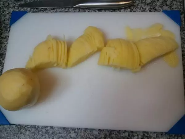 切割的土豆