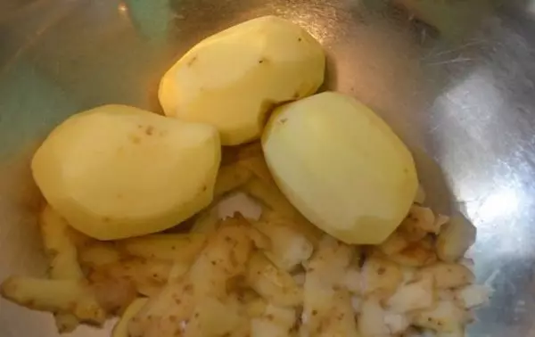 Dikupas kentang