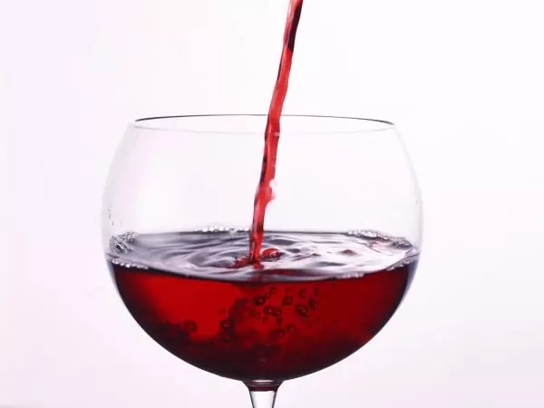 Dry red wine