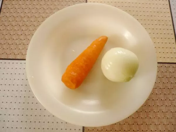 Purified bulb and carrots