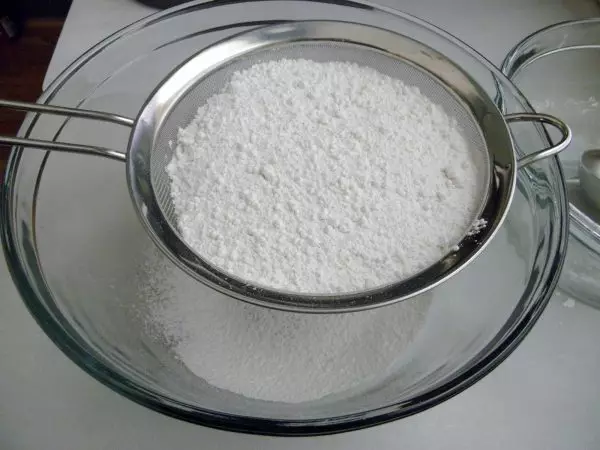 Sift flour