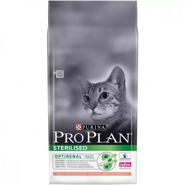 Proplan (Pro Plan) Gats per a gats i gatets, animals esterilitzats: revisió, composició, rang, avantatges i contres, crítiques veterinàries 3437_11