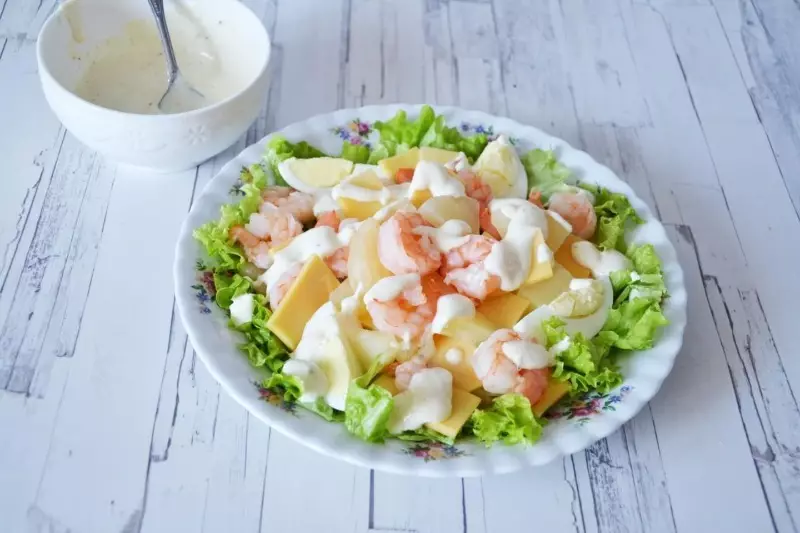 Salatoj kun nekutimaj stacioj de dieto