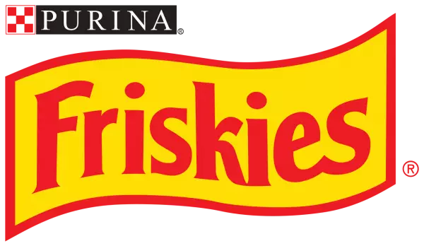 Logotipas friskies.