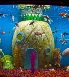 Akvarium med SpongeBob Design i Ocean Park