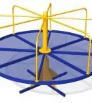 Carousel kanggo papan dolanan dhewe - pandhuan kanthi gambar, ukuran, foto lan video 3507_13