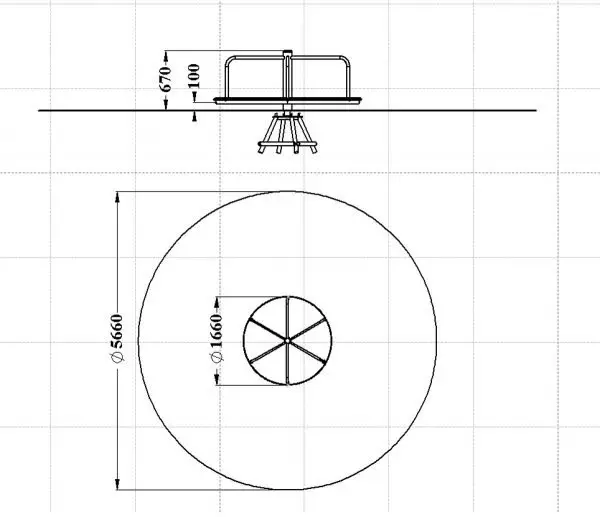 Pag-drawing sa VP nga adunay mga handrail