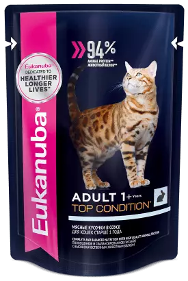 EUKANUBA (EUKANUBA) CAT FEED: преглед, състав, асортимент, плюсове и минуси, мнения за ветеринарни лекари и собственици 3512_5
