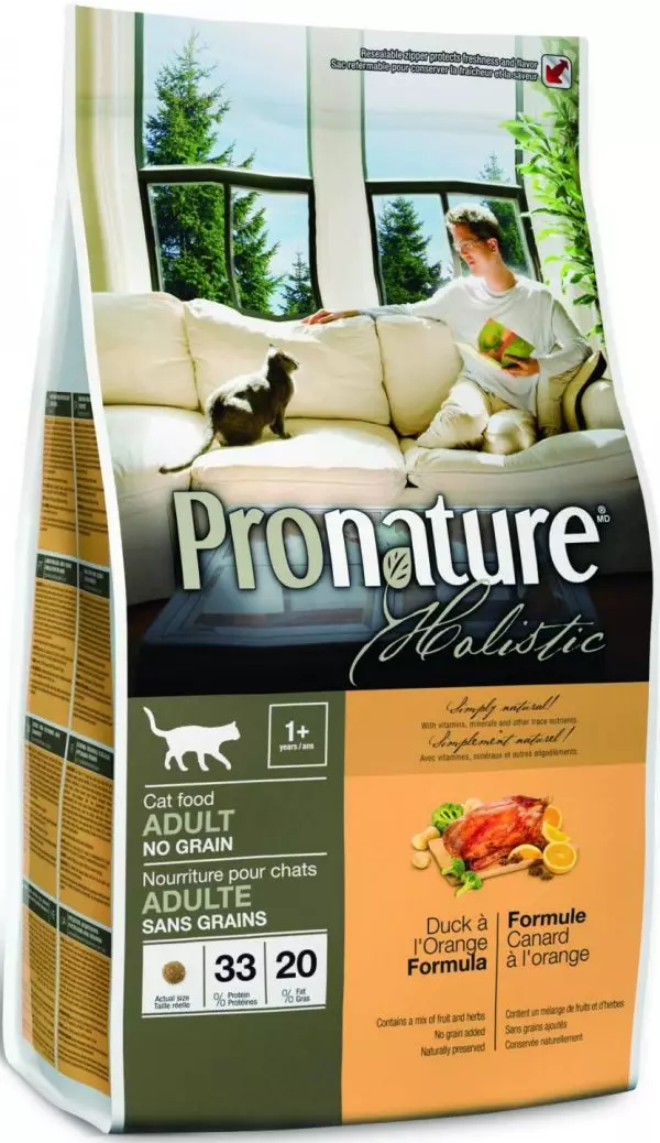 Dry food PRONATURE HOLISTIC with duck and orange