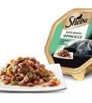 Canned Sheba Delicatesso sorozat Frickas nyúl, kacsa és zöldség