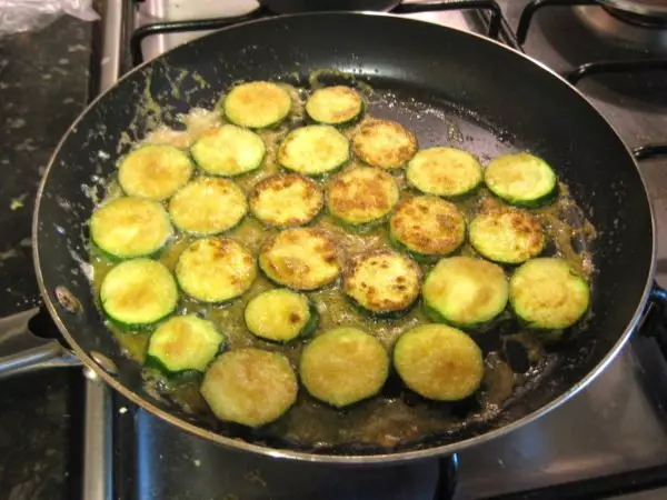 Roasted zucchini.