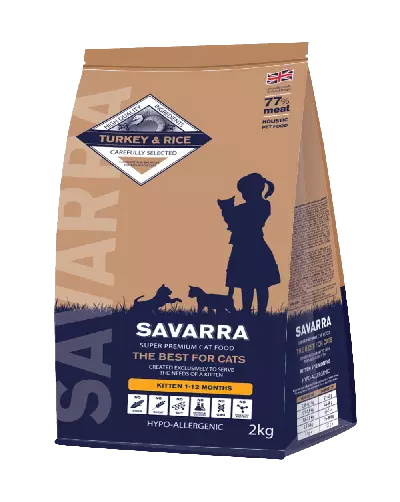 Savarra (Savarra) Alimentación de gato: revisión, composición, alcance, vantaxes e contras, críticas e propietarios veterinarios 3553_2