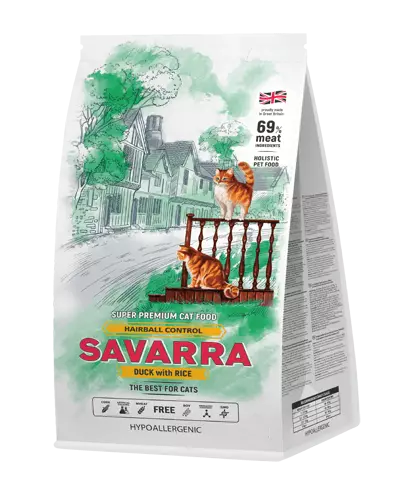 Savarra (Savarra) Alimentación de gato: revisión, composición, alcance, vantaxes e contras, críticas e propietarios veterinarios 3553_6
