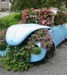 Vana auto kui lillepeenrad