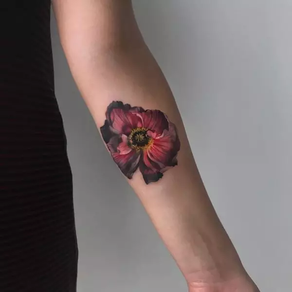Tatuiruotės gėlė 1.