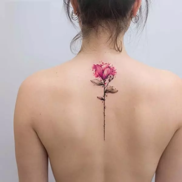 Tatuiruotės gėlės 4.