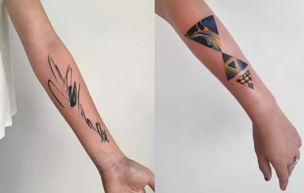 Absztrakció 4 tetoválás