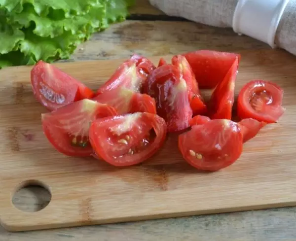 Tomato cortado