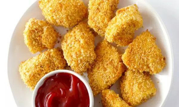 Nuggets дар пӯсти панир