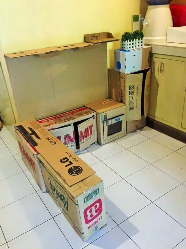Kuhinjske gradbene škatle