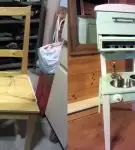 Καρέκλα που μετατράπηκε σε μικρές κουζίνες