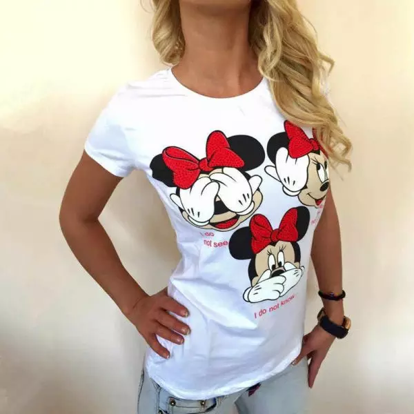 T-shirt me Minnie Mouse