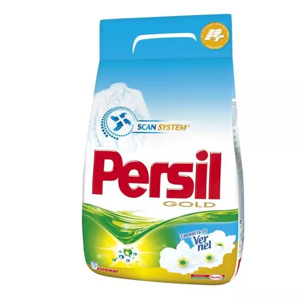 Polvere per il lavaggio del persi