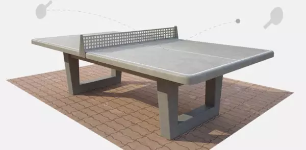 Street Tennis-tafel