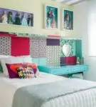 Patchwork Headboard i nisch