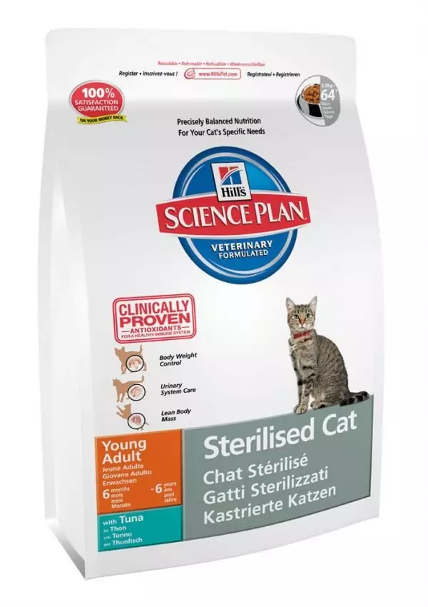 Dry food for sterilized cats
