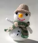 Amigurum Snowman