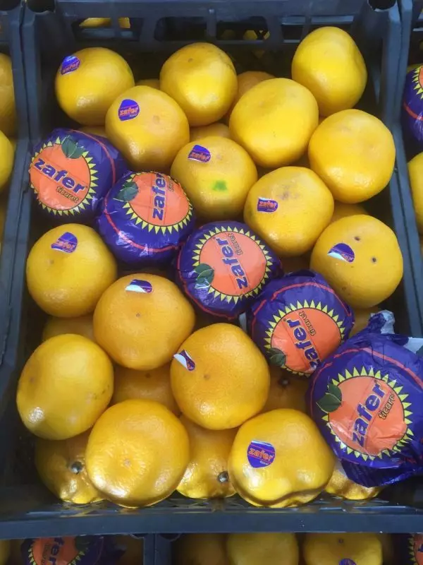 Turkse mandarijnen